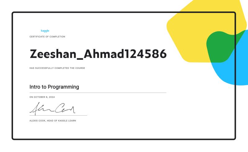 Zeeshan Ahmad on LinkedIn: Zeeshan_Ahmad124586 completed the Intro to ... Zeeshan Ahmad on LinkedIn: Zeeshan_Ahmad124586 completed the Intro to ...