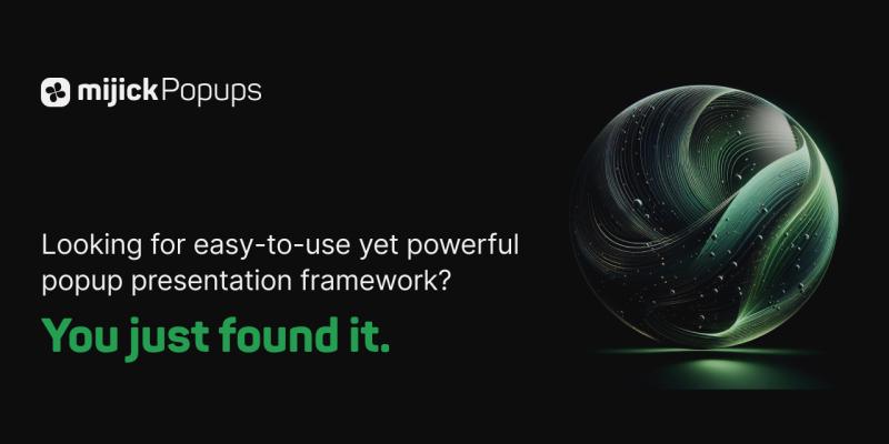 Mijick on LinkedIn: GitHub - Mijick/Popups: Popups, popovers, sheets ... Mijick on LinkedIn: GitHub - Mijick/Popups: Popups, popovers, sheets ...