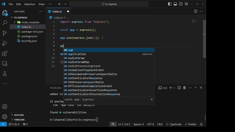 Kaustubh Solanki on LinkedIn: Initialize Express and Add TypeScript ... Kaustubh Solanki on LinkedIn: Initialize Express and Add TypeScript ...