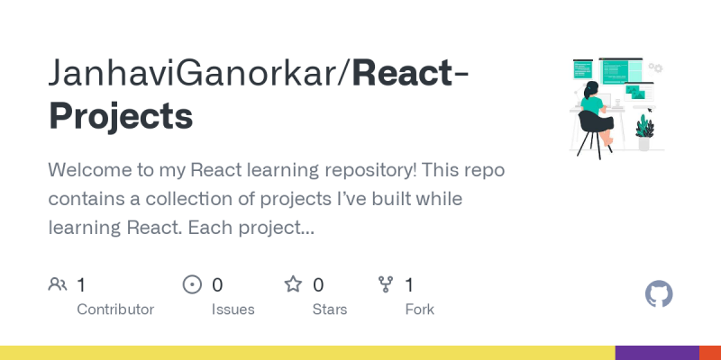janhavi ganorkar on LinkedIn: GitHub - Riyaman/React-Projects janhavi ganorkar on LinkedIn: GitHub - Riyaman/React-Projects