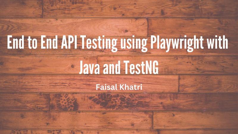 Yogesh Ambre on LinkedIn: How to perform End to End API Testing using ... Yogesh Ambre on LinkedIn: How to perform End to End API Testing using ...