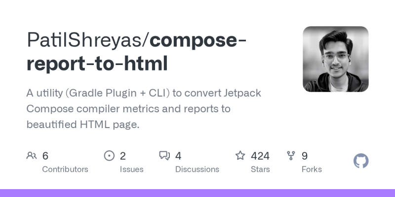 Shreyas Patil on LinkedIn: GitHub - PatilShreyas/compose-report-to-html ... Shreyas Patil on LinkedIn: GitHub - PatilShreyas/compose-report-to-html ...