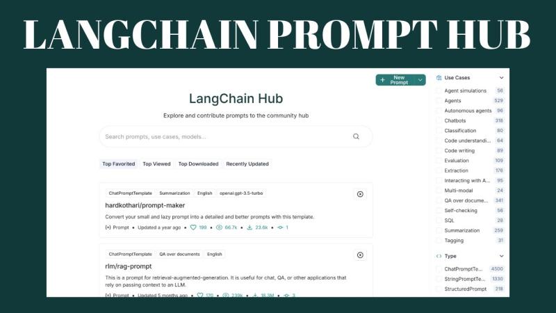 Akshay Ugale on LinkedIn: Learn about Langchain Prompt Hub in 5 mins Akshay Ugale on LinkedIn: Learn about Langchain Prompt Hub in 5 mins