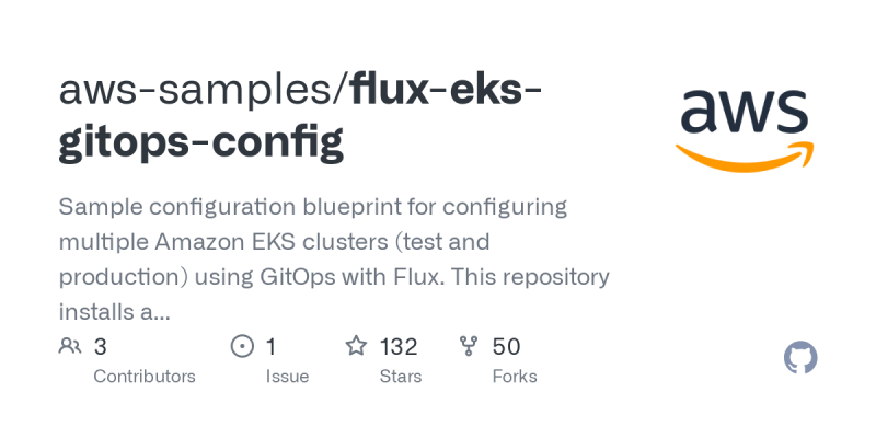 Donald Lutz on LinkedIn: GitHub - aws-samples/flux-eks-gitops-config ... Donald Lutz on LinkedIn: GitHub - aws-samples/flux-eks-gitops-config ...