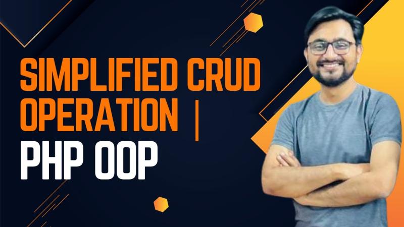 Simplified CRUD Operation | PHP OOP | Abrar Hussain Simplified CRUD Operation | PHP OOP | Abrar Hussain