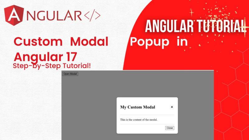Vasu D on LinkedIn: Build a Custom Modal Popup in Angular 17 | Step-by ... Vasu D on LinkedIn: Build a Custom Modal Popup in Angular 17 | Step-by ...