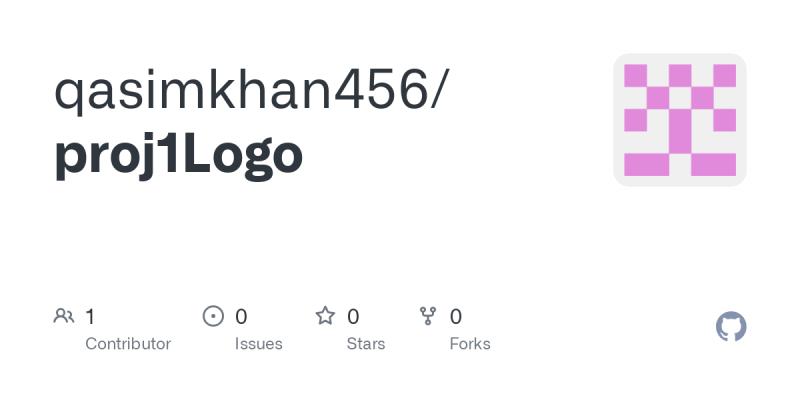 Muhammad Qasim on LinkedIn: GitHub - qasimkhan456/proj1Logo Muhammad Qasim on LinkedIn: GitHub - qasimkhan456/proj1Logo