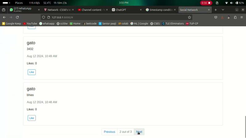 Mohammad Ibraheem Qureshi on LinkedIn: CS50’s Web Programming with ... Mohammad Ibraheem Qureshi on LinkedIn: CS50’s Web Programming with ...