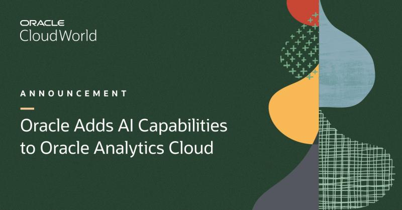 Feras Ahmad on LinkedIn: Oracle Adds AI Capabilities to Oracle ... Feras Ahmad on LinkedIn: Oracle Adds AI Capabilities to Oracle ...