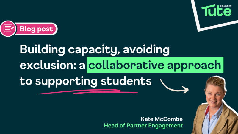 Building capacity, avoiding exclusion: a collaborative approach to ... Building capacity, avoiding exclusion: a collaborative approach to ...