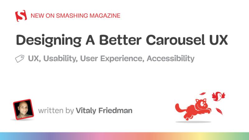 Joe Watson on LinkedIn: Usability Guidelines For Better Carousels UX ... Joe Watson on LinkedIn: Usability Guidelines For Better Carousels UX ...