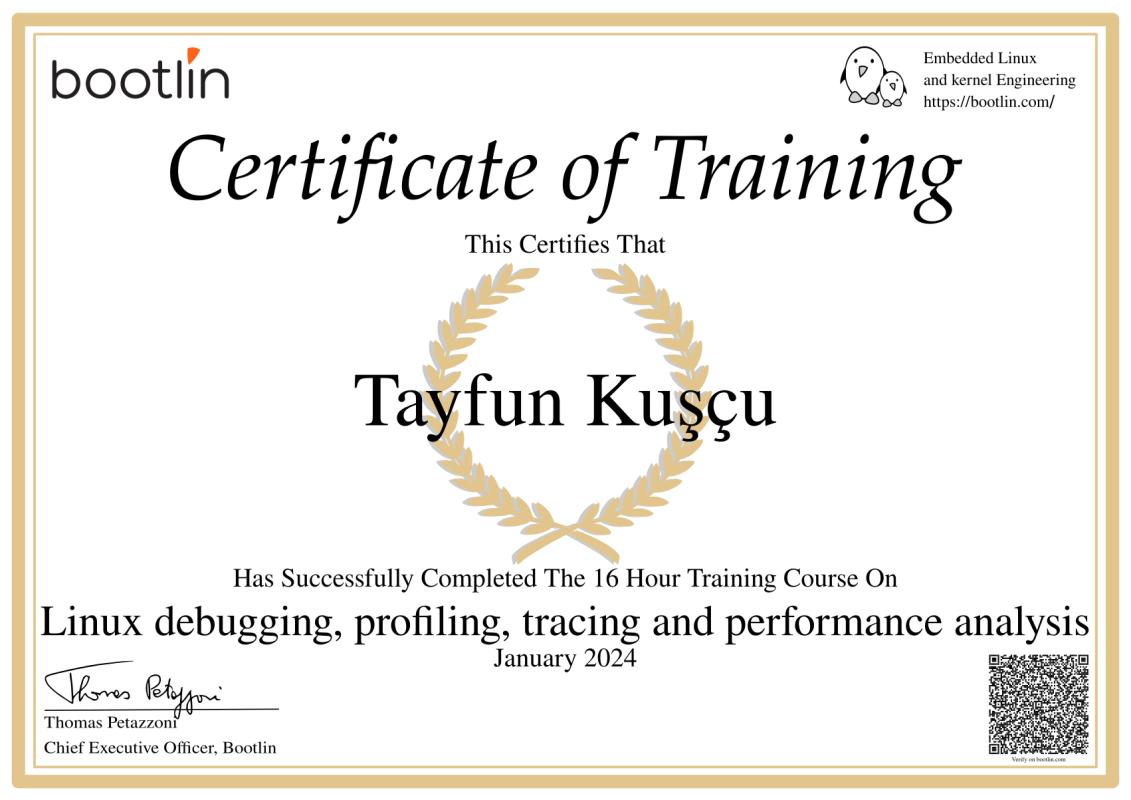 Tayfun Kuşçu on LinkedIn: Bootlin Linux debugging, profiling, tracing ... Tayfun Kuşçu on LinkedIn: Bootlin Linux debugging, profiling, tracing ...