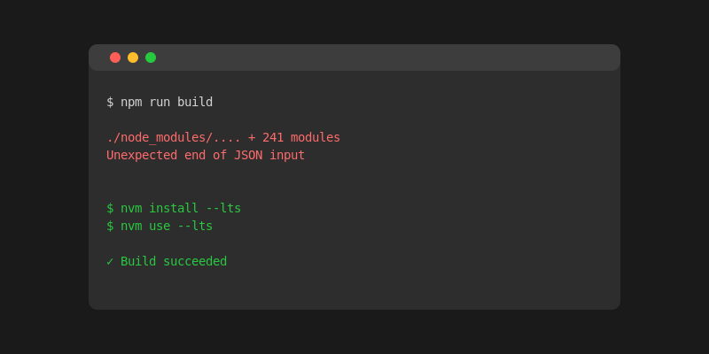Asaf Zamir on LinkedIn: Node.js Version Causing JSON Parse Errors: A ... Asaf Zamir on LinkedIn: Node.js Version Causing JSON Parse Errors: A ...
