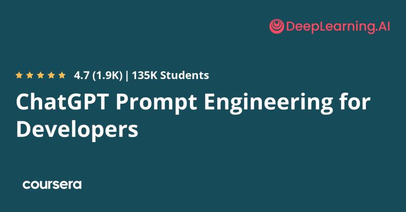 Priotosh Das on LinkedIn: ChatGPT Prompt Engineering for Developers Priotosh Das on LinkedIn: ChatGPT Prompt Engineering for Developers