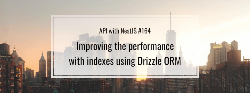 Marcin Wanago on LinkedIn: API with NestJS #164. Improving the ... Marcin Wanago on LinkedIn: API with NestJS #164. Improving the ...