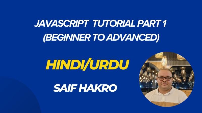 Saifullah Hakro on LinkedIn: JavaScript Tutorial Part 1 (Beginner to ... Saifullah Hakro on LinkedIn: JavaScript Tutorial Part 1 (Beginner to ...