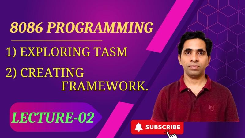 How to run assembly program using TASM and creating a framework for an ... How to run assembly program using TASM and creating a framework for an ...