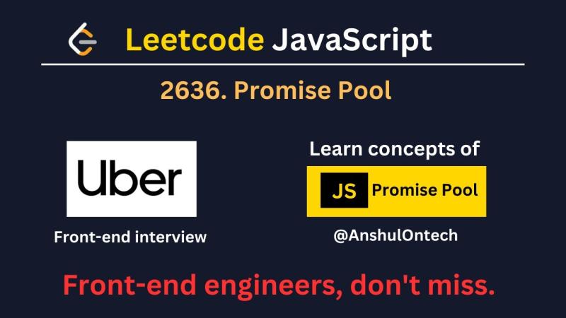 Anshul Sharma on LinkedIn: 2636. Promise Pool | LeetCode javascript ... Anshul Sharma on LinkedIn: 2636. Promise Pool | LeetCode javascript ...