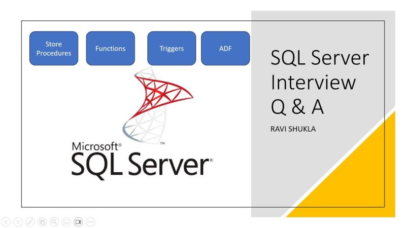 Ravi Shukla on LinkedIn: SQL Server Interview Q & A #amazon SQL ... Ravi Shukla on LinkedIn: SQL Server Interview Q & A #amazon SQL ...