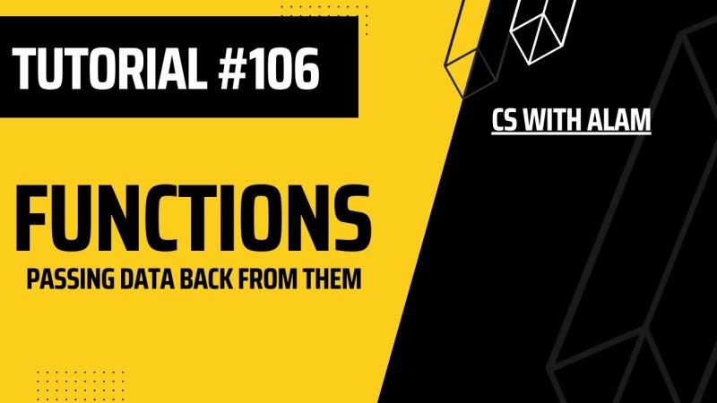 Mehtab Alam on LinkedIn: Functions: Passing data back from them | Web ... Mehtab Alam on LinkedIn: Functions: Passing data back from them | Web ...