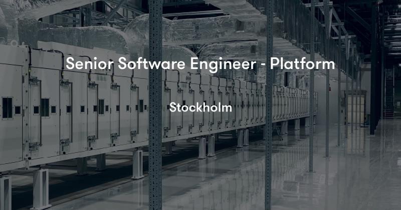 Niklas Olsson on LinkedIn: Senior Software Engineer - Platform | Northvolt Niklas Olsson on LinkedIn: Senior Software Engineer - Platform | Northvolt