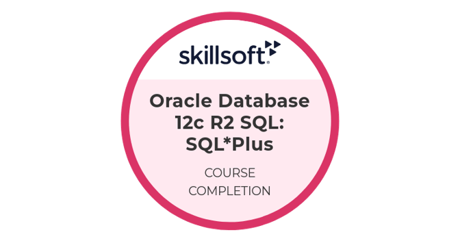 Nishit Panchal on LinkedIn: Oracle Database 12c R2 SQL: SQL*Plus ... Nishit Panchal on LinkedIn: Oracle Database 12c R2 SQL: SQL*Plus ...