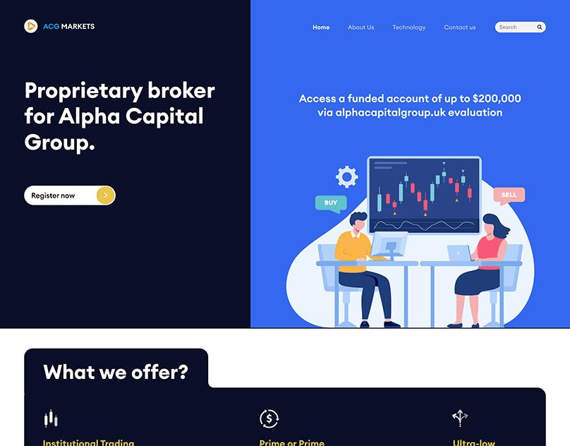 Nikhil Mhatre on LinkedIn: ACG Markets Website Re-Design Nikhil Mhatre on LinkedIn: ACG Markets Website Re-Design
