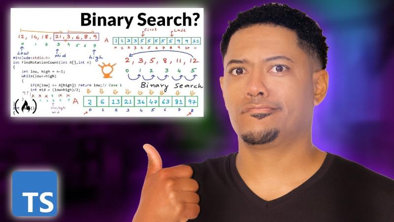 Domini code on LinkedIn: Algoritmo binary search en TypeScript | JavaScript Domini code on LinkedIn: Algoritmo binary search en TypeScript | JavaScript