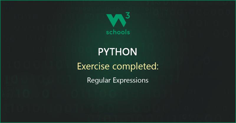 Arya Manoj on LinkedIn: Completed Exercise: Python Regular Expressions Arya Manoj on LinkedIn: Completed Exercise: Python Regular Expressions