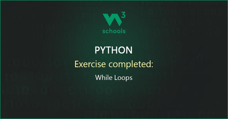 Anand Kumar on LinkedIn: Completed Exercise: Python While Loops Anand Kumar on LinkedIn: Completed Exercise: Python While Loops