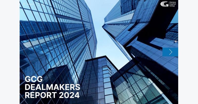 GCG | Geneva Capital Group on LinkedIn: GCG Dealmakers Report 2024 GCG | Geneva Capital Group on LinkedIn: GCG Dealmakers Report 2024