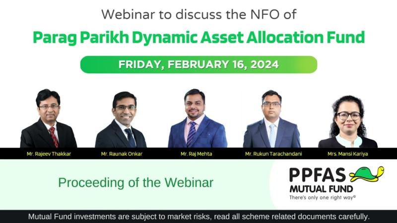 PPFAS Mutual Fund on LinkedIn: Webinar to discuss the NFO of Parag ... PPFAS Mutual Fund on LinkedIn: Webinar to discuss the NFO of Parag ...