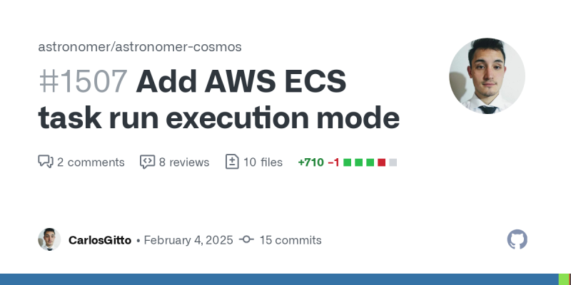 Add AWS ECS task run execution mode by CarlosGitto · Pull Request #1507 ... Add AWS ECS task run execution mode by CarlosGitto · Pull Request #1507 ...
