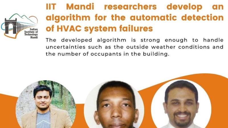IIT Mandi Develops Algorithm For Automatic Detection of HVAC System ... IIT Mandi Develops Algorithm For Automatic Detection of HVAC System ...