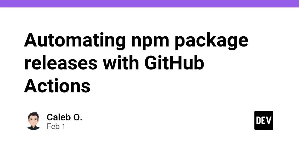 Caleb Olojo on LinkedIn: Automating npm package releases with GitHub ... Caleb Olojo on LinkedIn: Automating npm package releases with GitHub ...