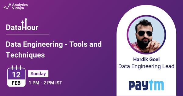 Hardik Goel on LinkedIn: DataHour: Data Engineering - Tools and Techniques Hardik Goel on LinkedIn: DataHour: Data Engineering - Tools and Techniques