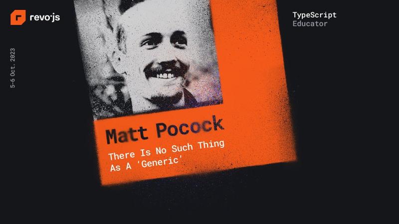 Matt Pocock on LinkedIn: revo.js 2023 - Matt Pocock - There Is No Such ... Matt Pocock on LinkedIn: revo.js 2023 - Matt Pocock - There Is No Such ...