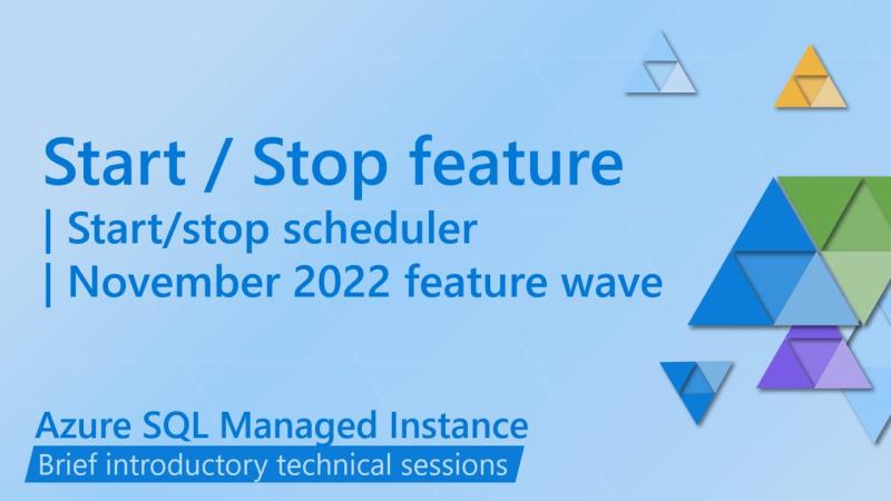 Ganapathi varma Chekuri LinkedIn‘de: Start / Stop feature for Azure SQL ... Ganapathi varma Chekuri LinkedIn‘de: Start / Stop feature for Azure SQL ...