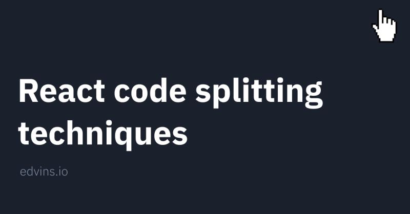 Eduardo G. on LinkedIn: Maximising performance with React code ... Eduardo G. on LinkedIn: Maximising performance with React code ...