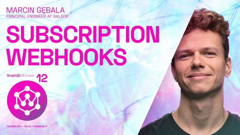 Marcin Gębala on LinkedIn: GraphQL subscriptions; Defining webhook ... Marcin Gębala on LinkedIn: GraphQL subscriptions; Defining webhook ...