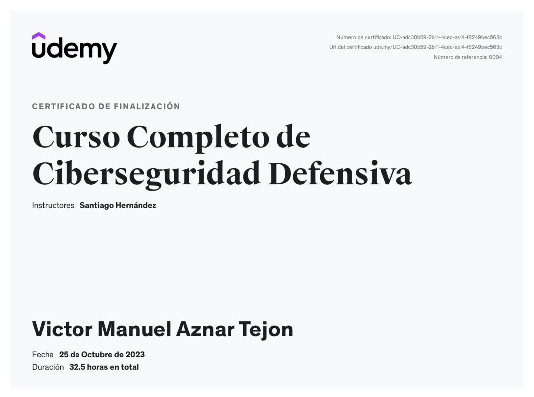 Victor A. on LinkedIn: Udemy Course Completion Certificate Victor A. on LinkedIn: Udemy Course Completion Certificate