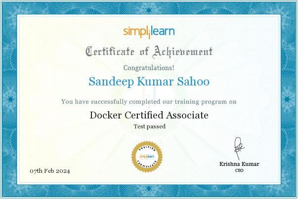 Sandeep Kumar Sahoo posted on LinkedIn Sandeep Kumar Sahoo posted on LinkedIn