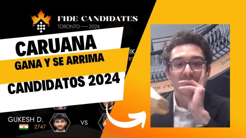 Chess: Fabiano Caruana 1 Alireza Firouzja 0 | FIDE Candidatos 2024 ... Chess: Fabiano Caruana 1 Alireza Firouzja 0 | FIDE Candidatos 2024 ...