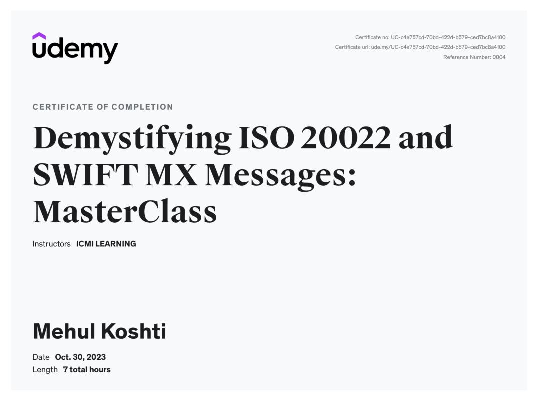 Mehul Koshti on LinkedIn: Certificado de conclusão de curso Udemy Mehul Koshti on LinkedIn: Certificado de conclusão de curso Udemy