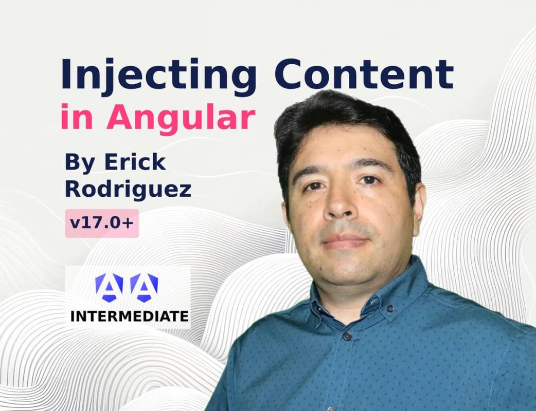 Gabriel Velloso on LinkedIn: Injecting content programmatically in Angular Gabriel Velloso on LinkedIn: Injecting content programmatically in Angular