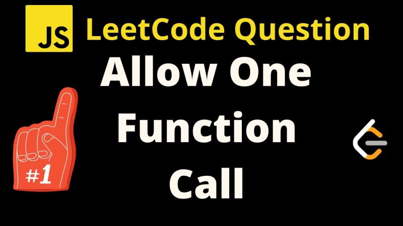 Ujjawal Kumar on LinkedIn: Solve Leetcode 2666: Allow One Function Call ... Ujjawal Kumar on LinkedIn: Solve Leetcode 2666: Allow One Function Call ...