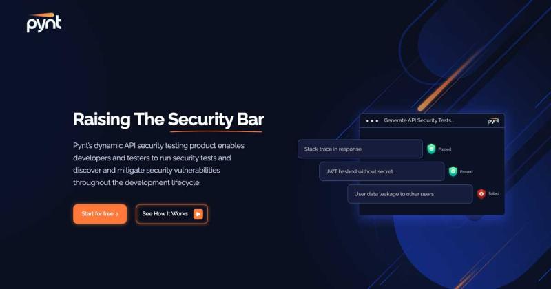 Abhishek Gupta on LinkedIn: Pynt: Effortless API Security Testing Abhishek Gupta on LinkedIn: Pynt: Effortless API Security Testing