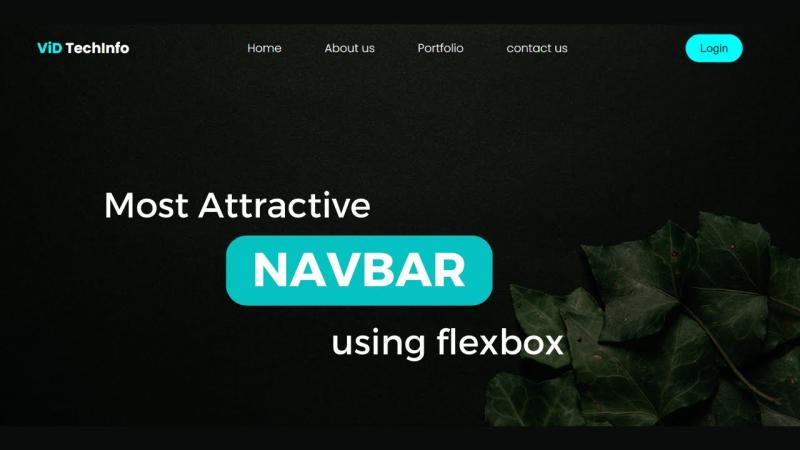 Vidhi Suthar on LinkedIn: Create Simple Navbar using Flexbox | Navbar ... Vidhi Suthar on LinkedIn: Create Simple Navbar using Flexbox | Navbar ...