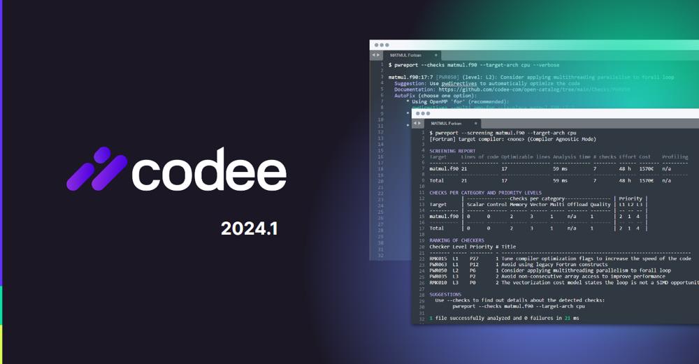 Codee 2024.1: A new update for Fortran | Codee posted on the topic ... Codee 2024.1: A new update for Fortran | Codee posted on the topic ...