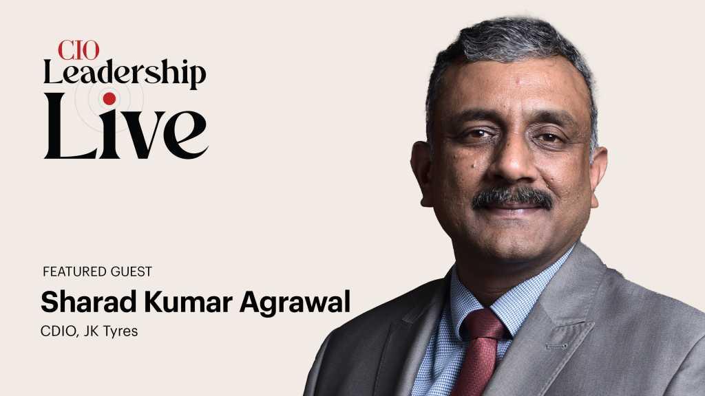 SHARAD KUMAR AGARWAL on LinkedIn: CIO Leadership Live India with Sharad ... SHARAD KUMAR AGARWAL on LinkedIn: CIO Leadership Live India with Sharad ...